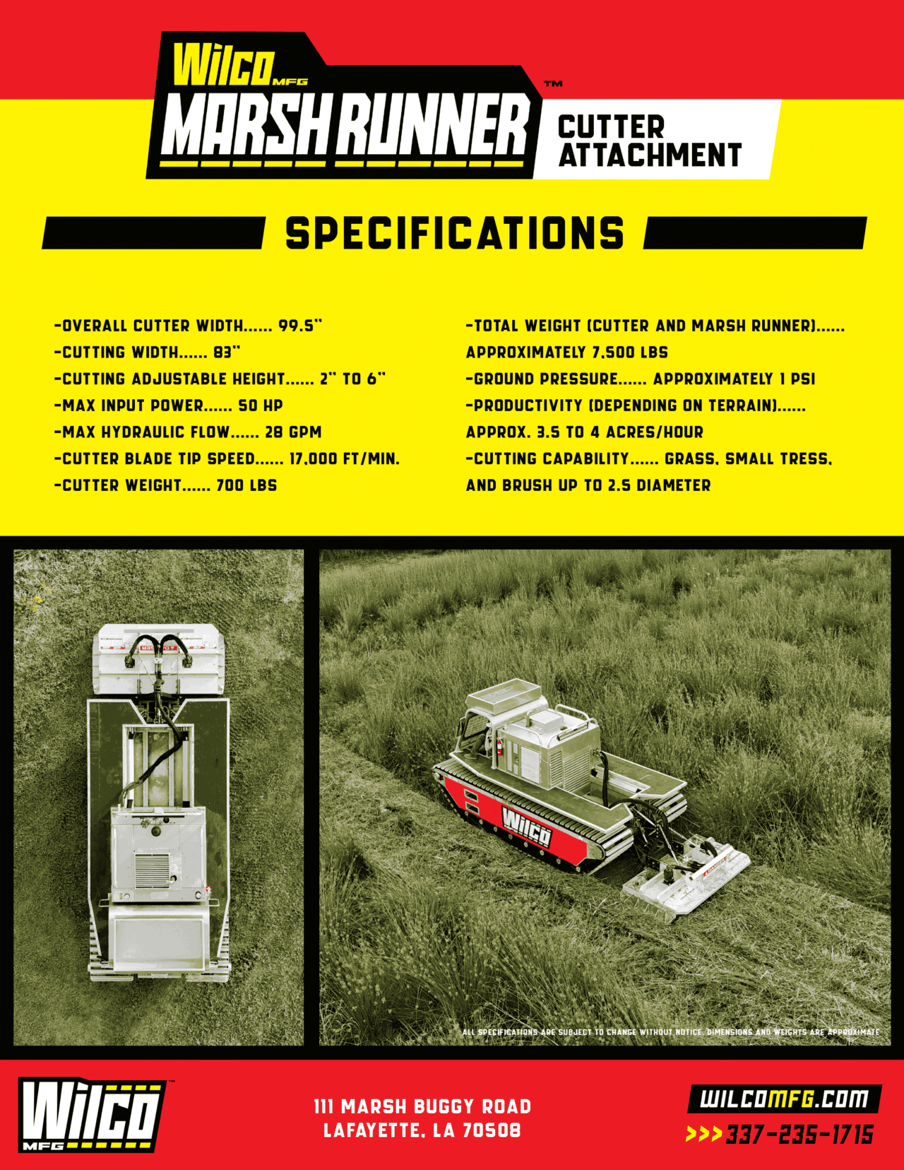 Buy Marsh Runner Equipment | Wilco MFG