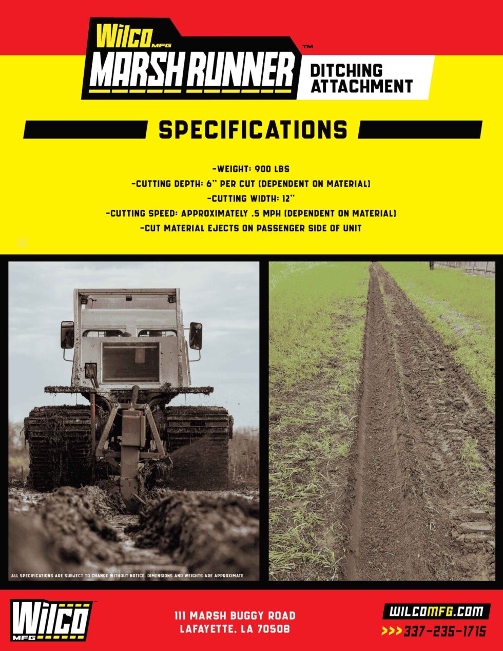 Buy Marsh Runner Equipment | Wilco MFG