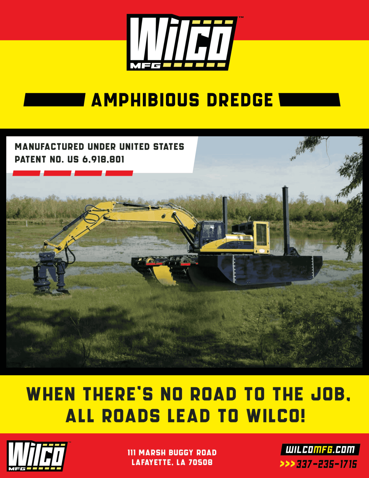 Amphibious Dredge Unit | Wilco Manufacturing, LLC