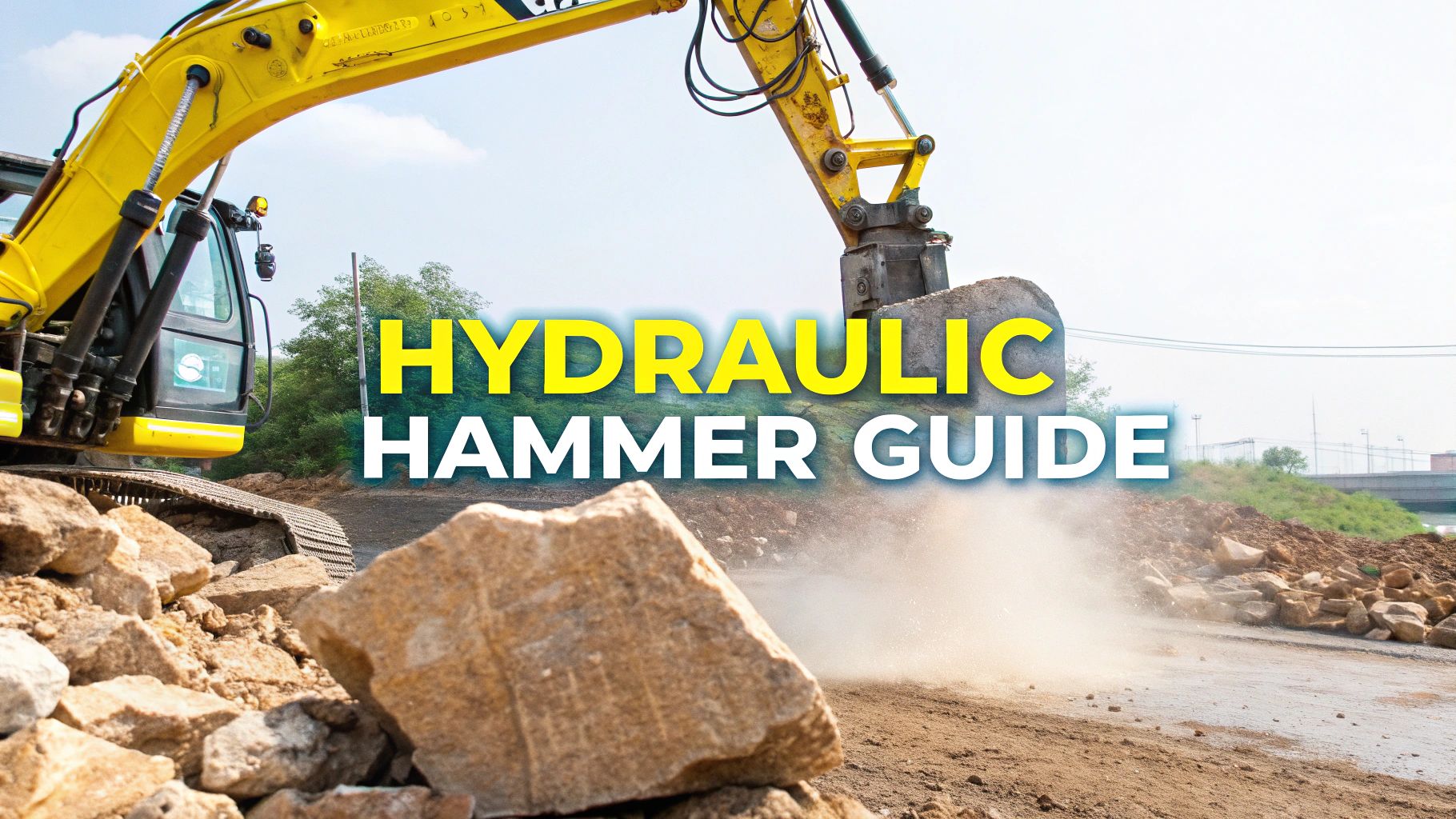A Complete Guide to the Excavator with Hammer Attachment