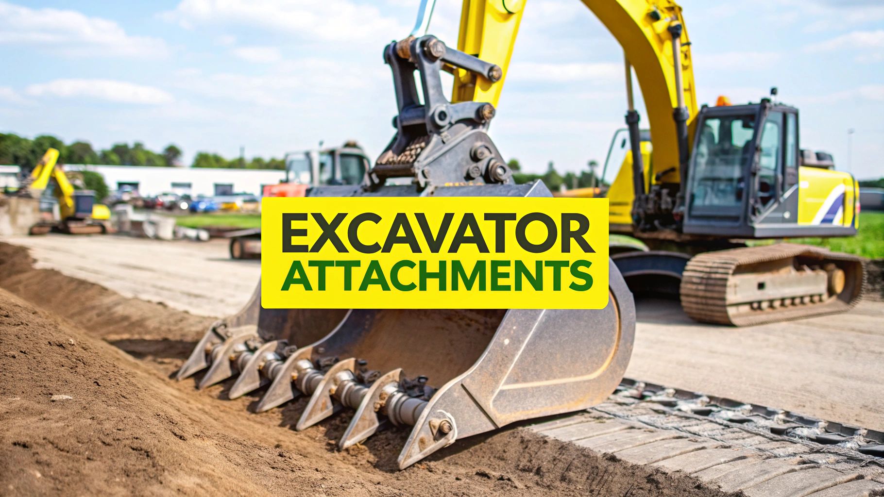 A Guide to Types of Excavator Attachments