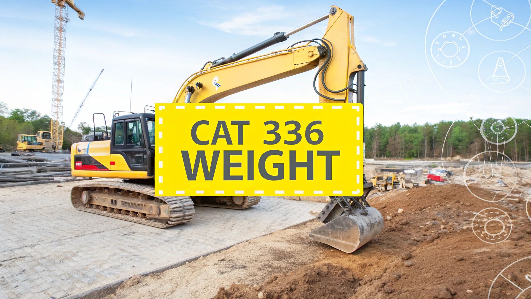 Cat 336 Excavator Weight: A Project Manager's Guide