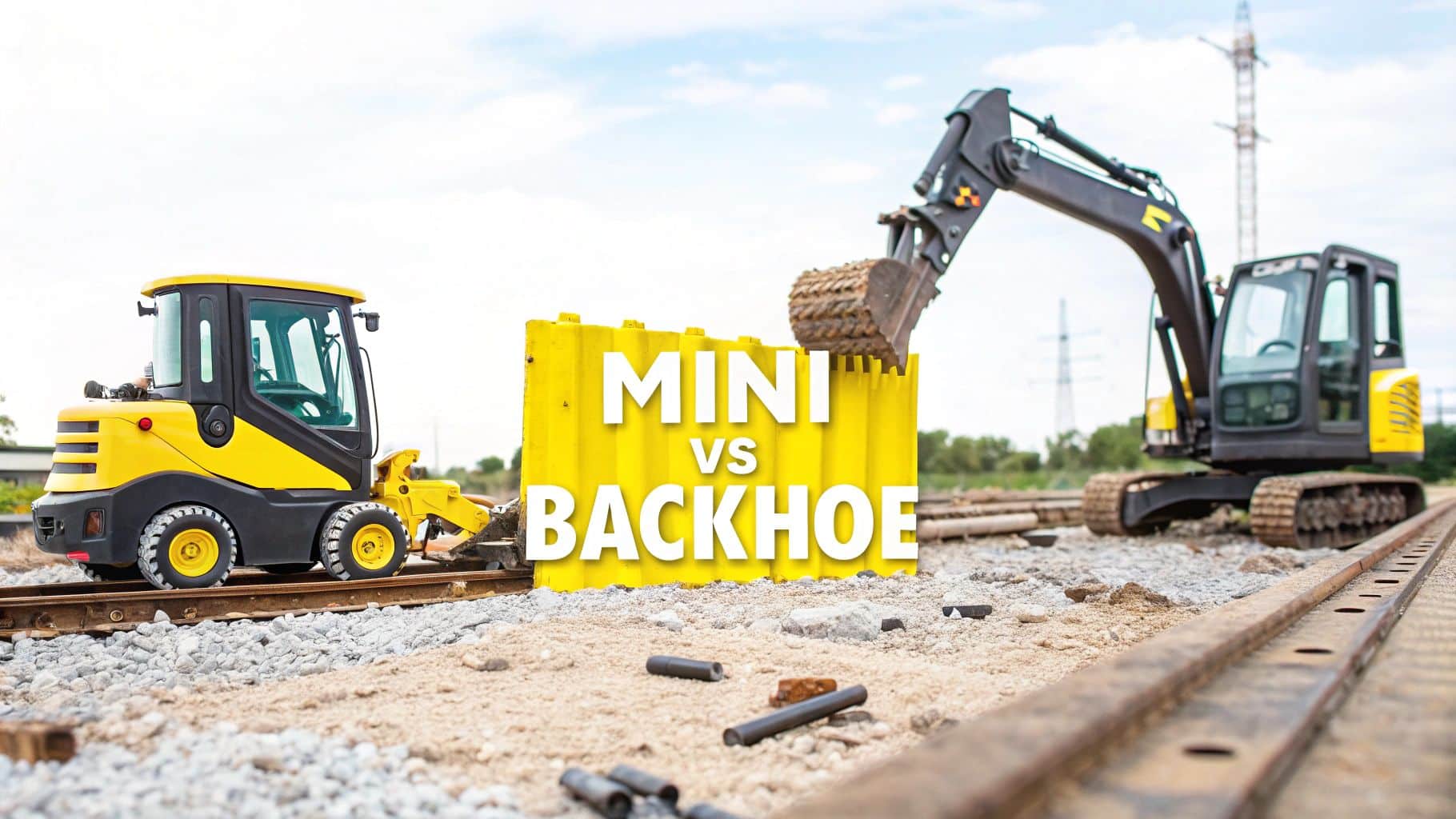 Mini Excavator vs. Backhoe: A Project Guide