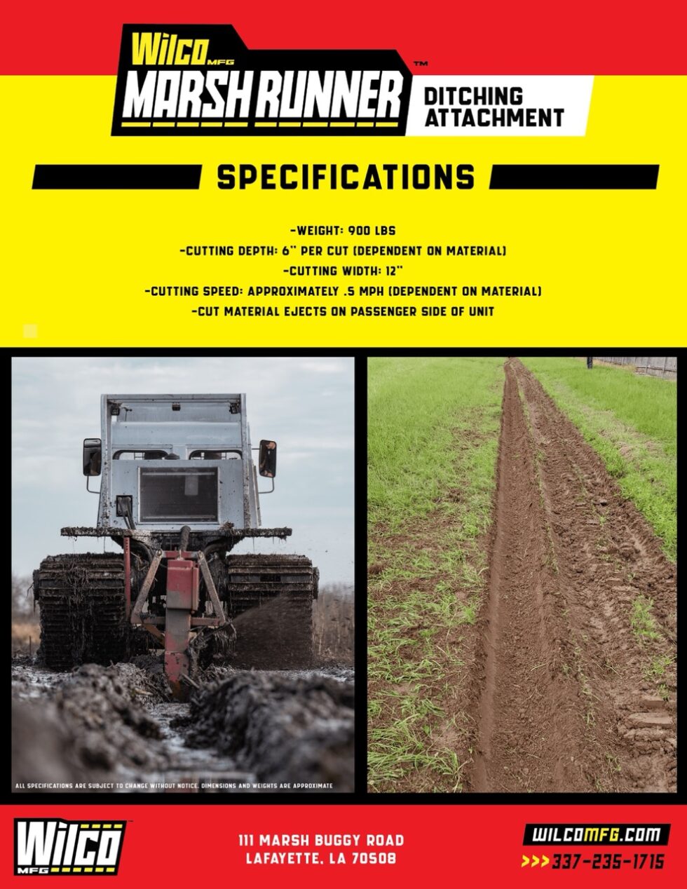 Marsh Runner – Marsh Equipment for Sale – Wilco Manufacturing